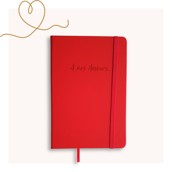 Carnet de notes A nos Amours - L'Espace du Couple